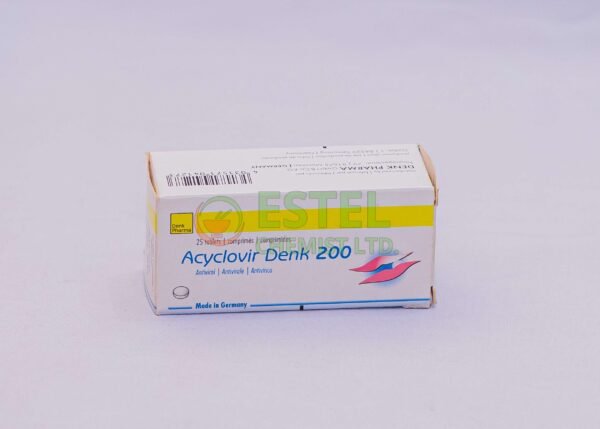 ACICLOVIR CREAM 5% DENK – Estel Chemist LTD.